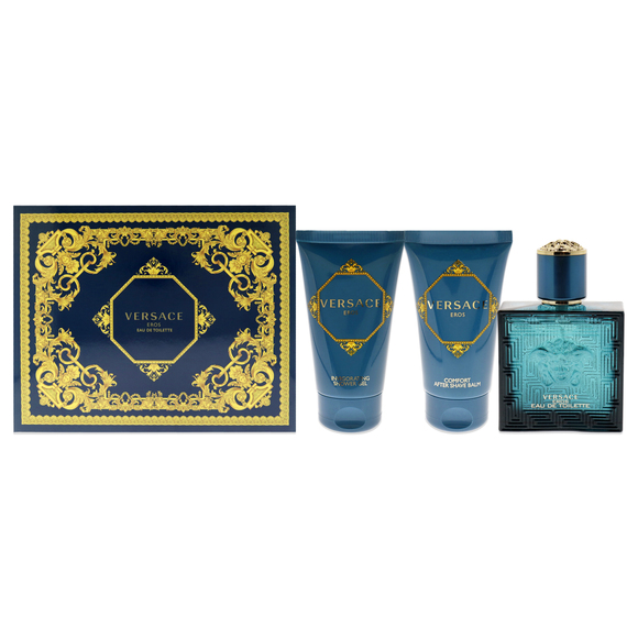 Versace | Other | Versace Eros By Versace For Men 3 Pc Gift Set | Poshmark